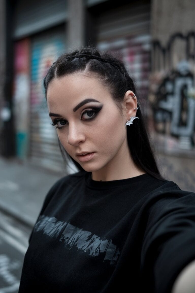 40 Casual Goth Outfit Ideas - Gloomy Girlz