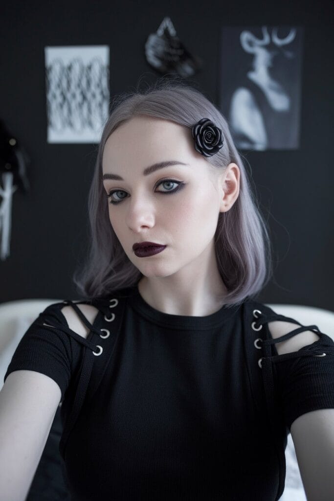 40 Casual Goth Outfit Ideas - Gloomy Girlz