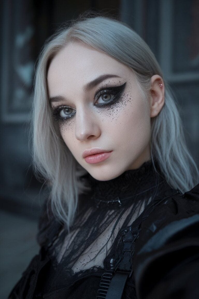 28 Goth Eye Makeup Ideas - Gloomy Girlz