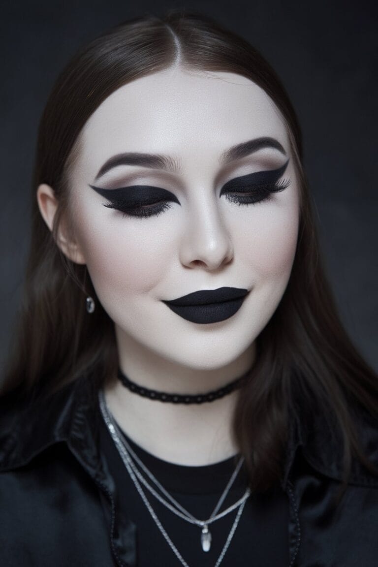 28 Goth Eye Makeup Ideas - Gloomy Girlz
