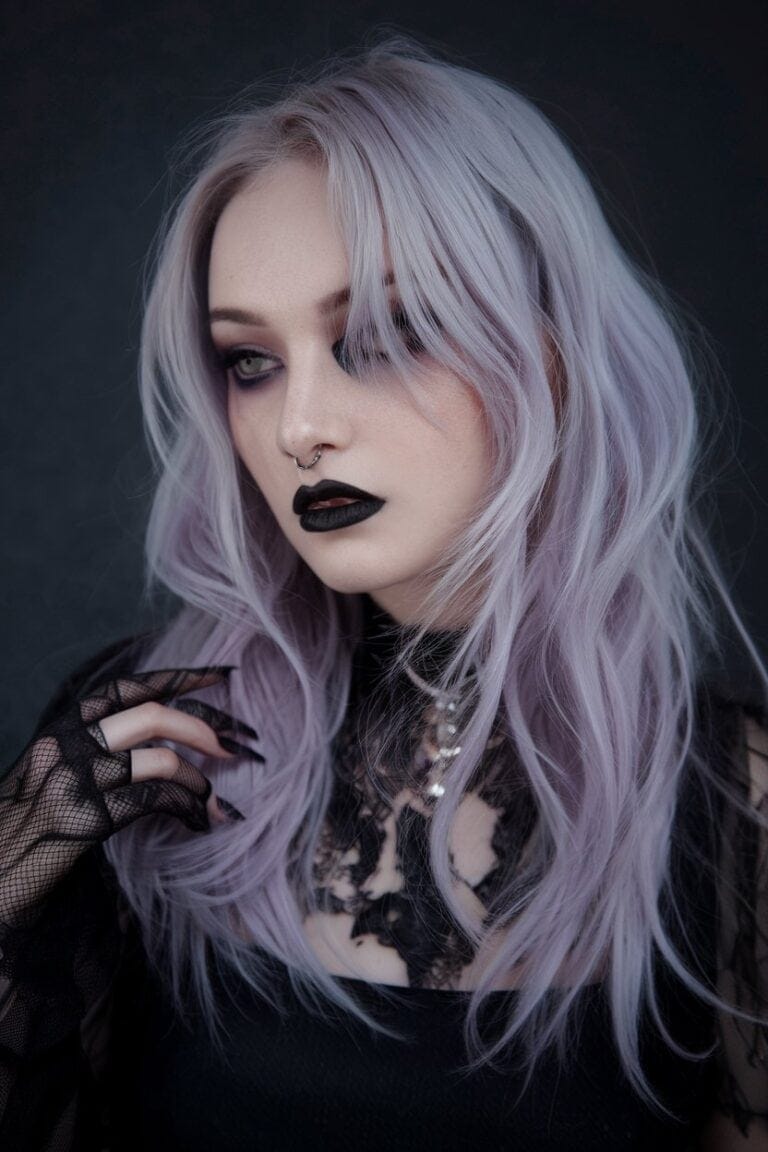 30 Goth Hairstyle Ideas - Gloomy Girlz