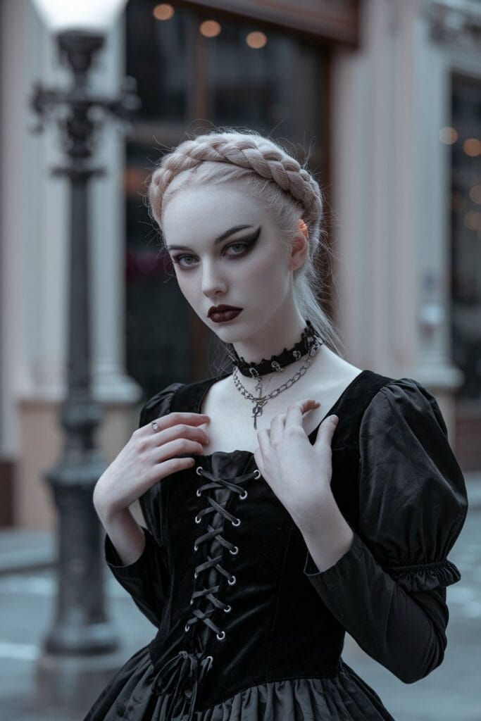 30 Goth Hairstyle Ideas - Gloomy Girlz