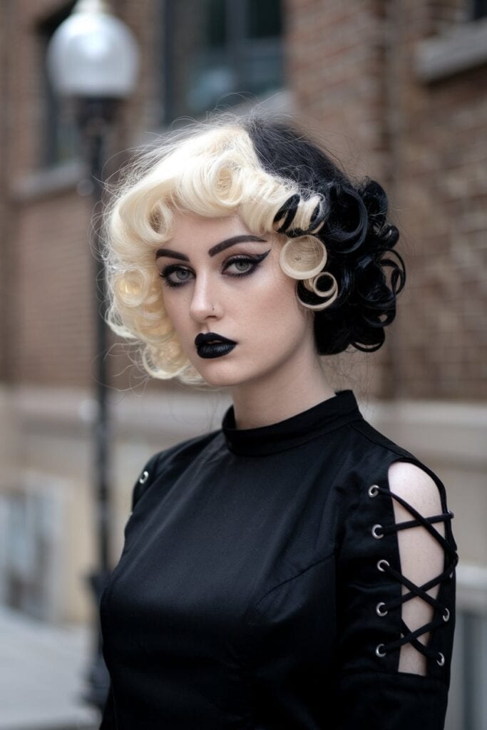 30 Goth Hairstyle Ideas - Gloomy Girlz
