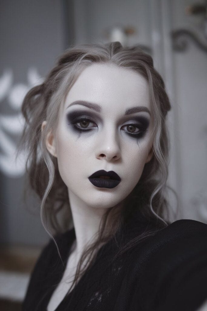 30 Goth Makeup Ideas - Gloomy Girlz