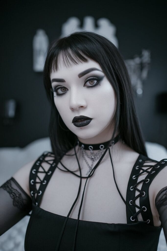 30 Goth Makeup Ideas - Gloomy Girlz