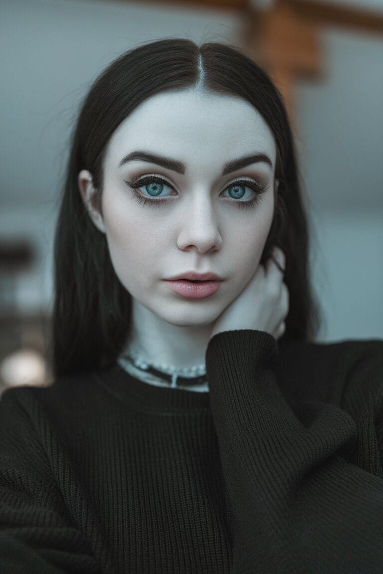 30 Goth Makeup Ideas - Gloomy Girlz
