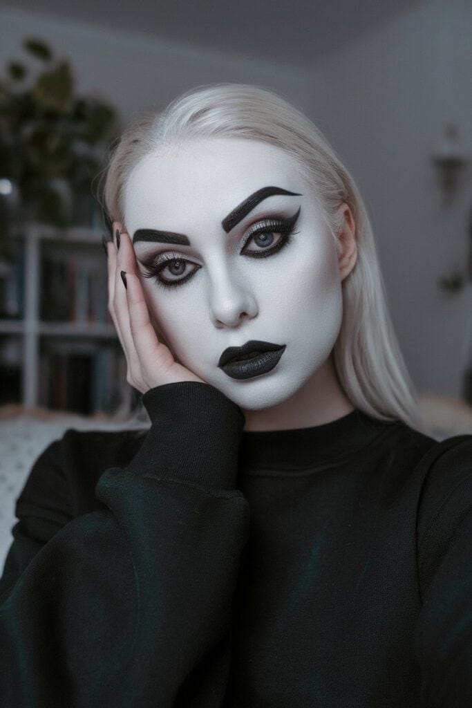 30 Goth Makeup Ideas - Gloomy Girlz