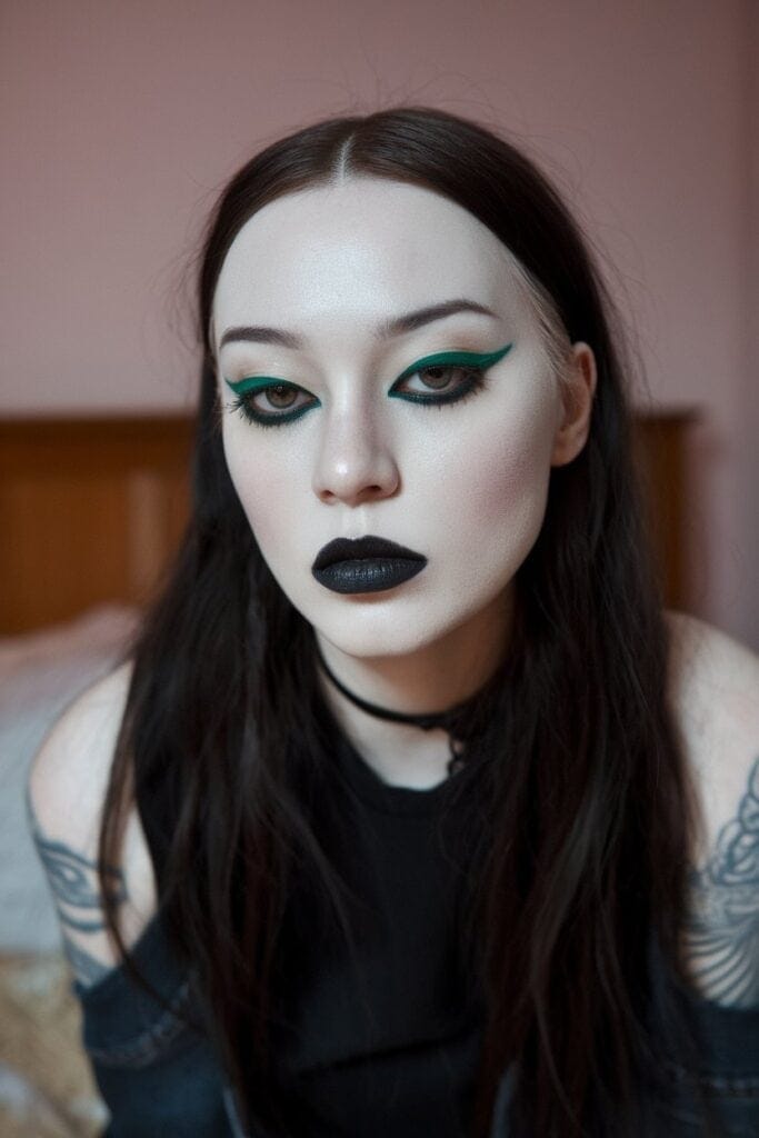 30 Goth Makeup Ideas - Gloomy Girlz