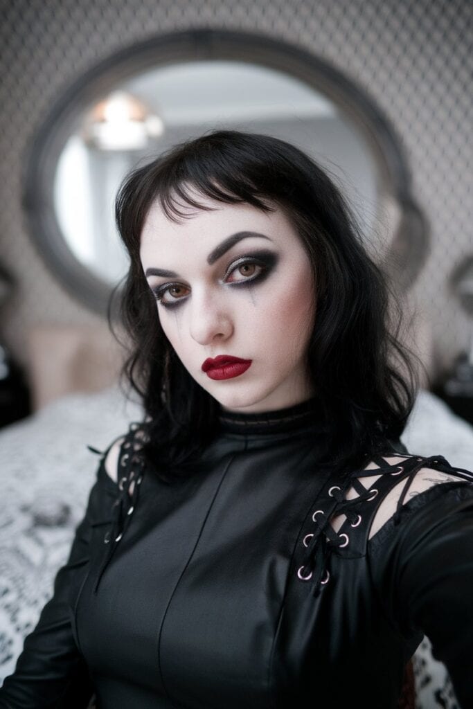 30 Goth Makeup Ideas - Gloomy Girlz
