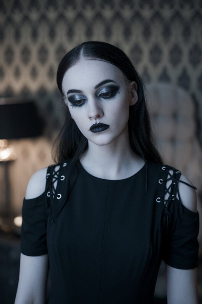 30 Goth Makeup Ideas - Gloomy Girlz