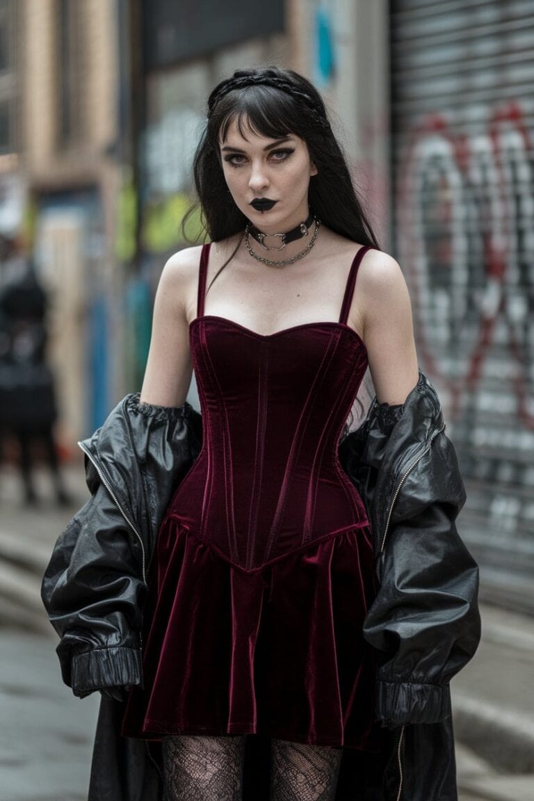 50 Goth Outfit Ideas - Gloomy Girlz