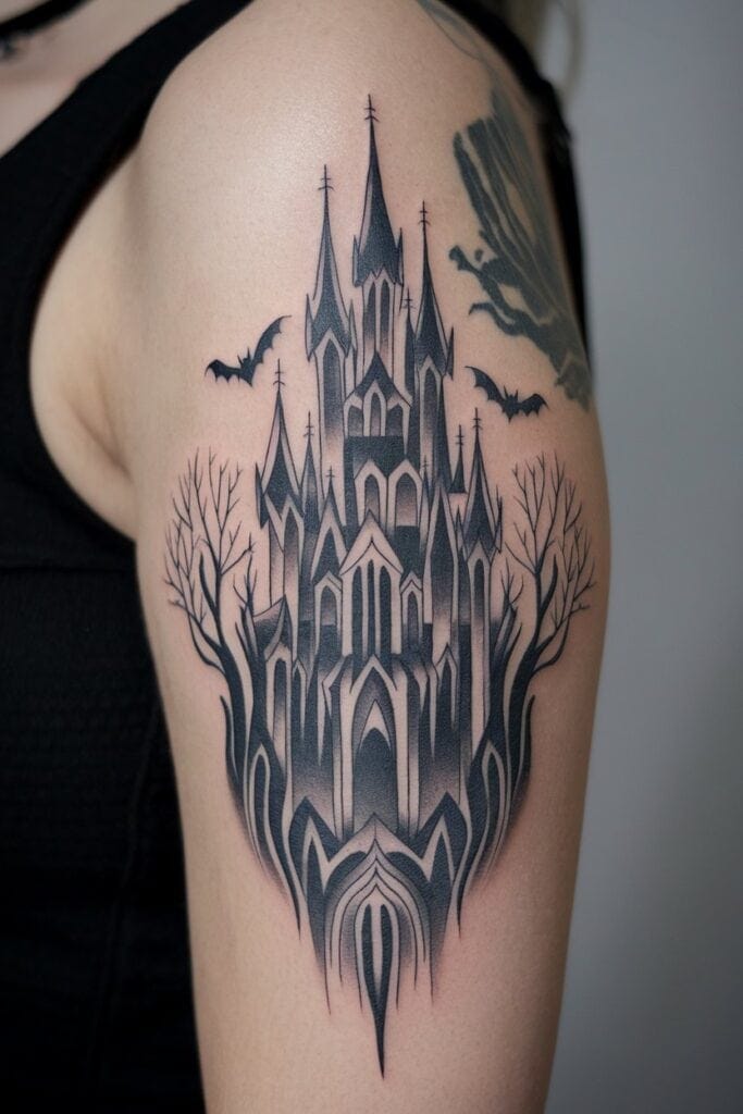50 Goth Tattoo Ideas - Gloomy Girlz