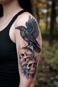 50 Goth Tattoo Ideas - Gloomy Girlz