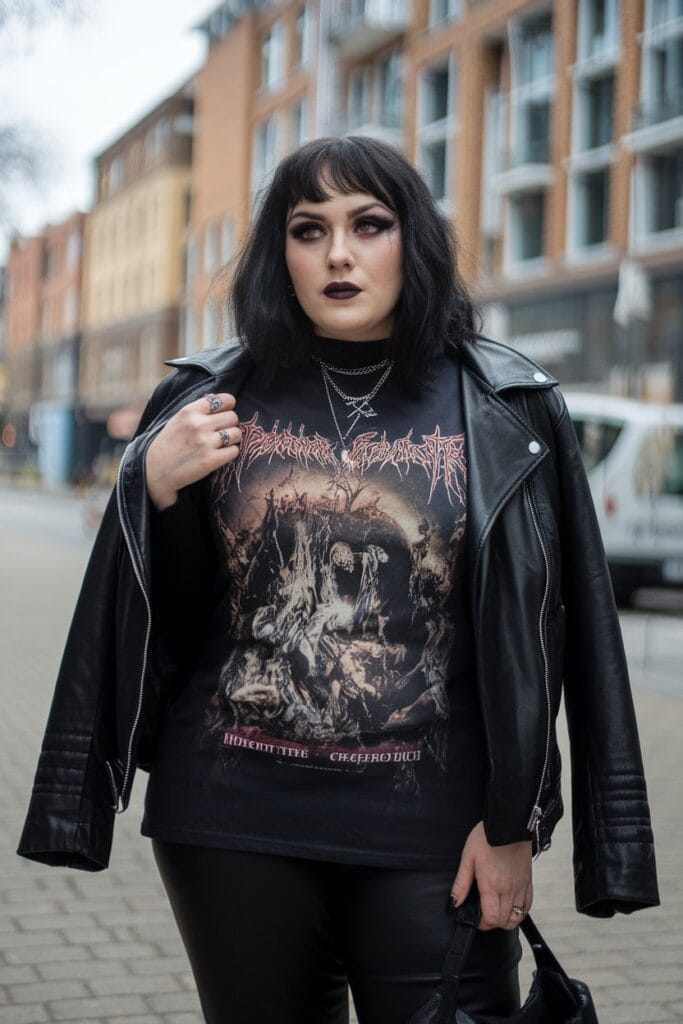 32 Plus Size Goth Outfit Ideas - Gloomy Girlz