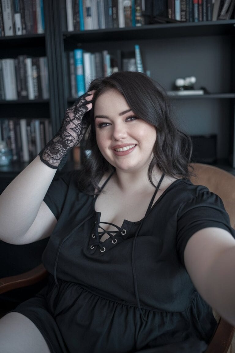 32 Plus Size Goth Outfit Ideas - Gloomy Girlz