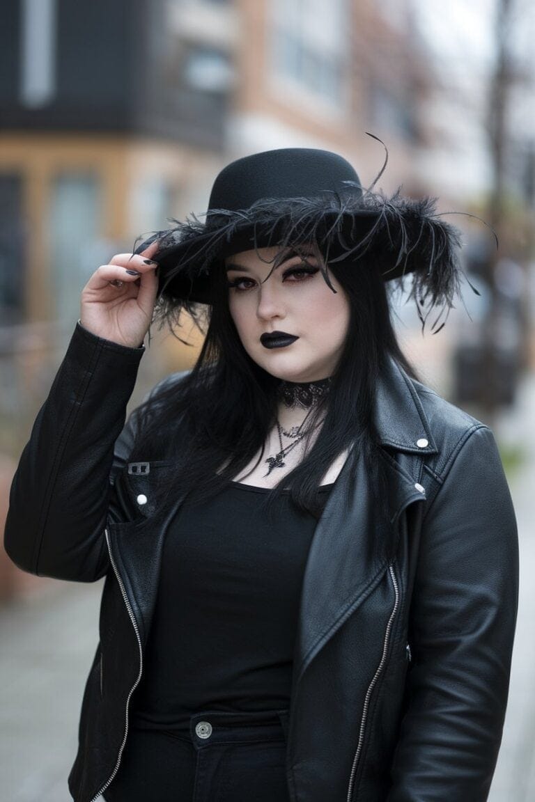 32 Plus Size Goth Outfit Ideas - Gloomy Girlz