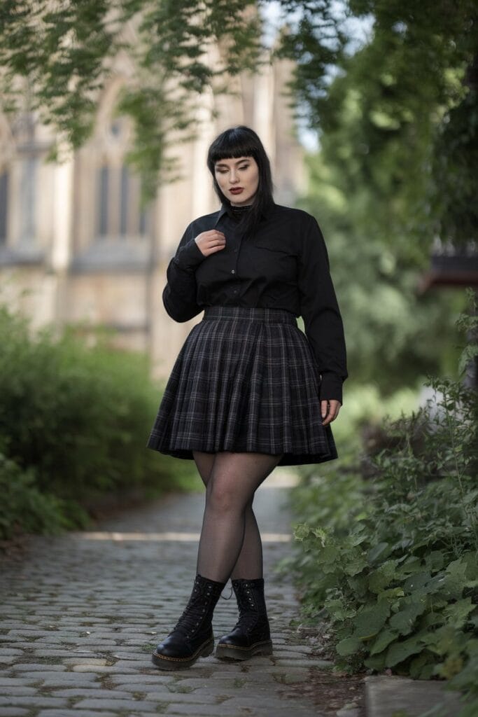 32 Plus Size Goth Outfit Ideas - Gloomy Girlz