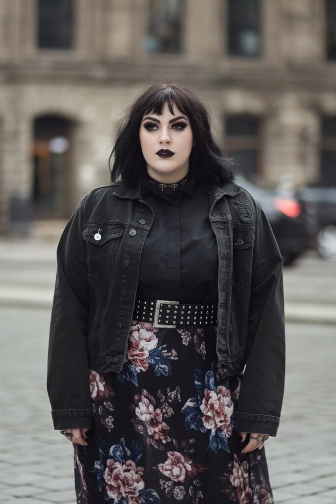 32 Plus Size Goth Outfit Ideas - Gloomy Girlz