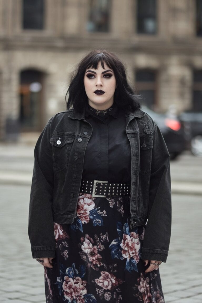 32 Plus Size Goth Outfit Ideas - Gloomy Girlz