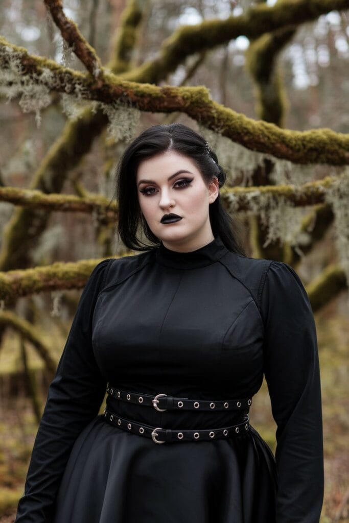 32 Plus Size Goth Outfit Ideas - Gloomy Girlz