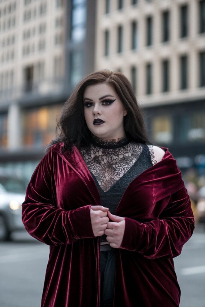 32 Plus Size Goth Outfit Ideas - Gloomy Girlz