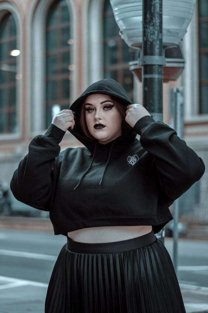 32 Plus Size Goth Outfit Ideas - Gloomy Girlz