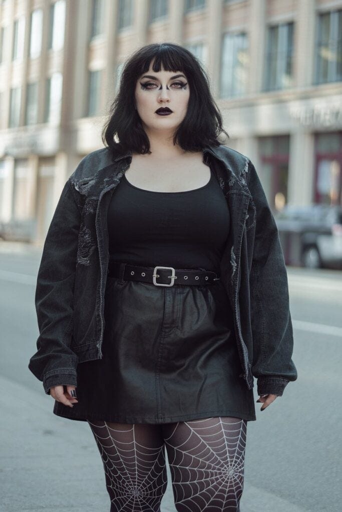 32 Plus Size Goth Outfit Ideas - Gloomy Girlz