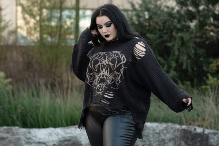 32 Plus Size Goth Outfit Ideas - Gloomy Girlz