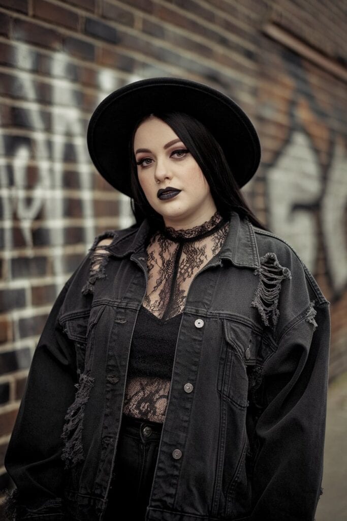 32 Plus Size Goth Outfit Ideas - Gloomy Girlz