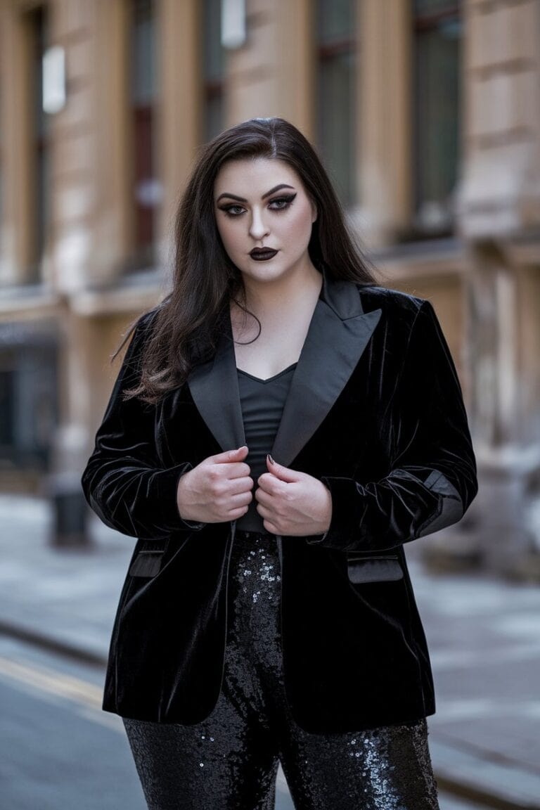 32 Plus Size Goth Outfit Ideas - Gloomy Girlz
