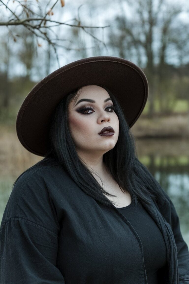 32 Plus Size Goth Outfit Ideas - Gloomy Girlz