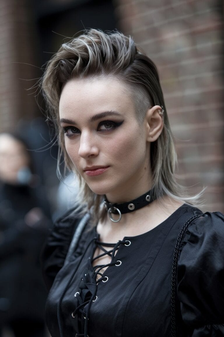 18 Short Goth Hairstyles - Gloomy Girlz
