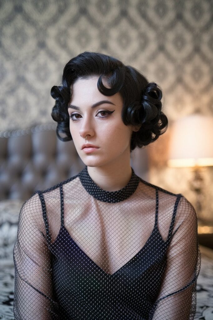 18 Short Goth Hairstyles - Gloomy Girlz