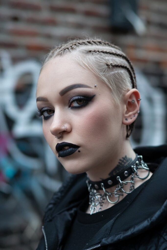 18 Short Goth Hairstyles - Gloomy Girlz
