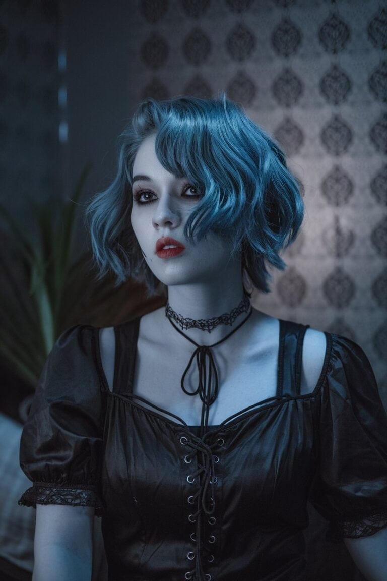18 Short Goth Hairstyles - Gloomy Girlz