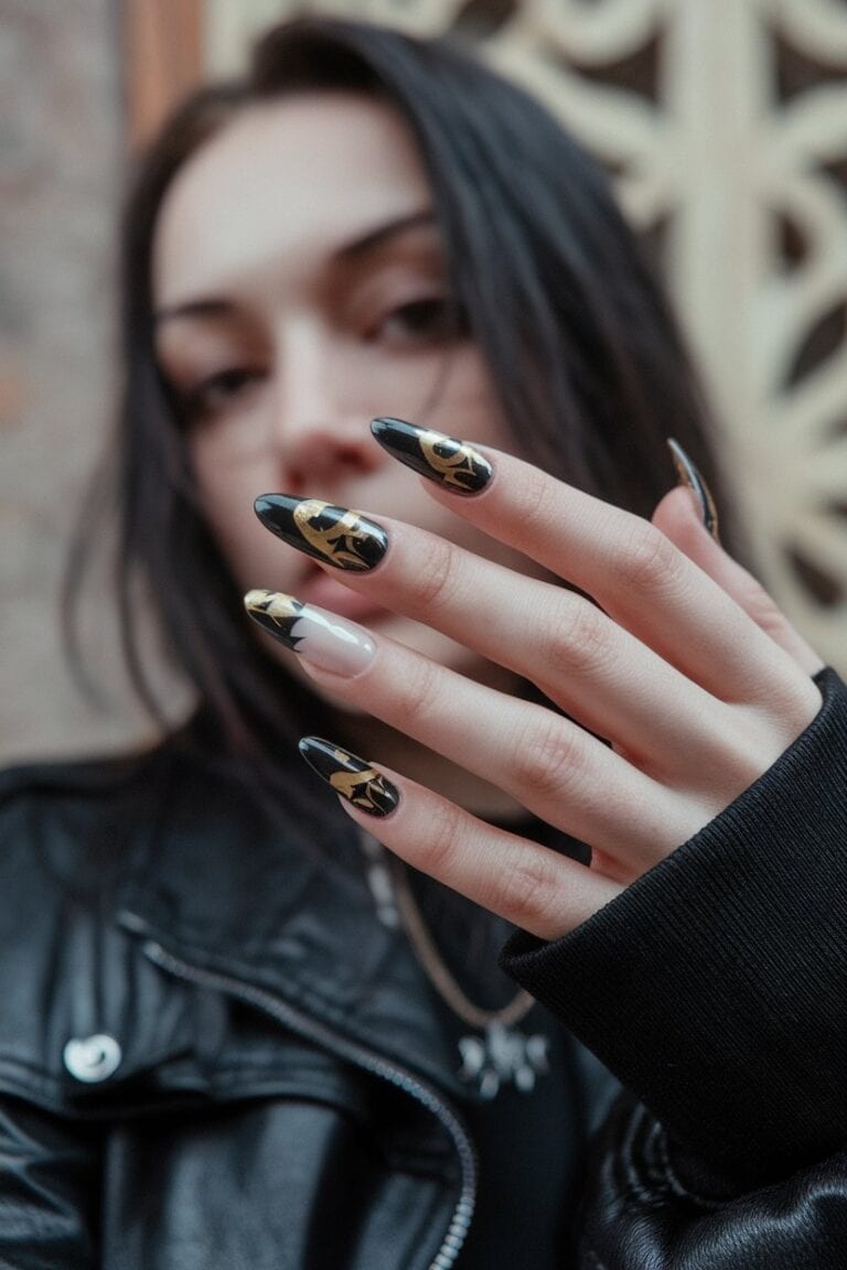 40 Goth Nail Ideas - Gloomy Girlz