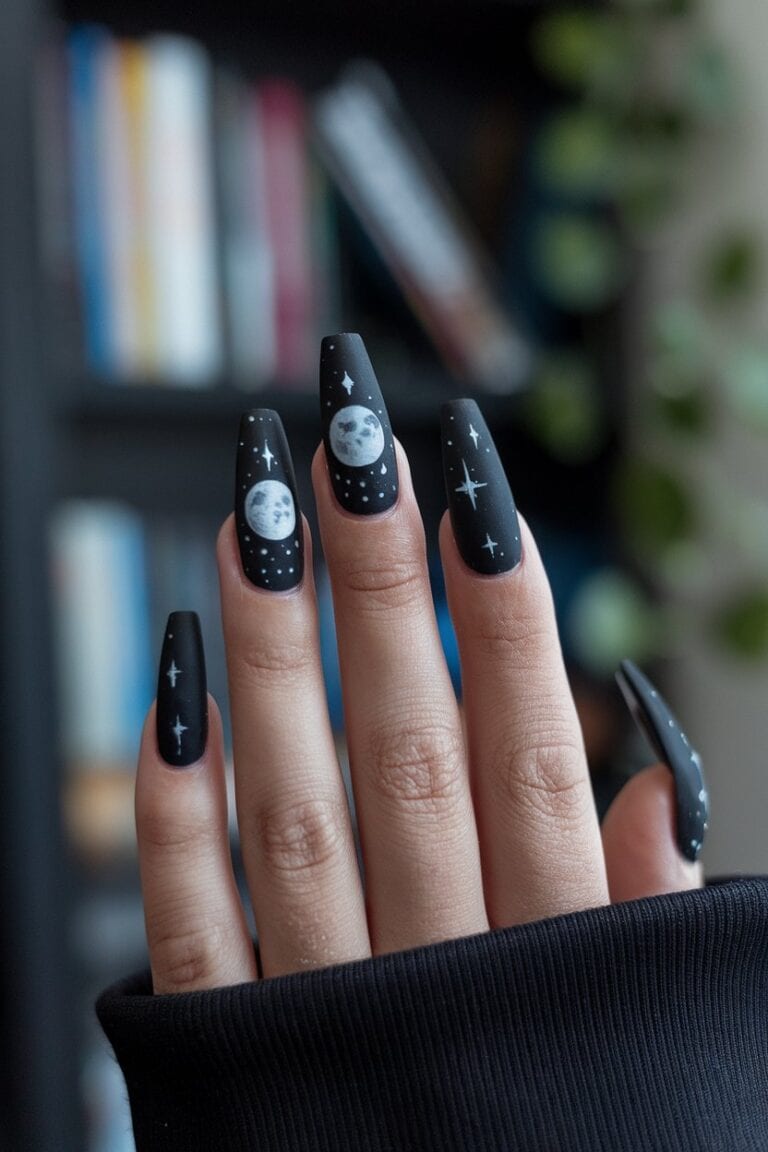 40 Goth Nail Ideas - Gloomy Girlz