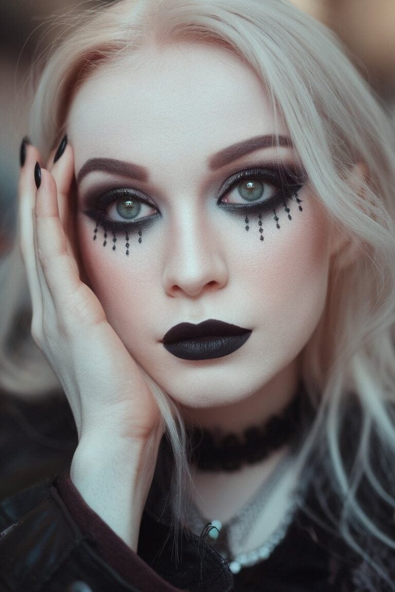 27 Soft Goth Makeup Ideas - Gloomy Girlz