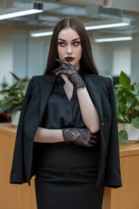 28 Corporate Goth Outfit Ideas - Gloomy Girlz