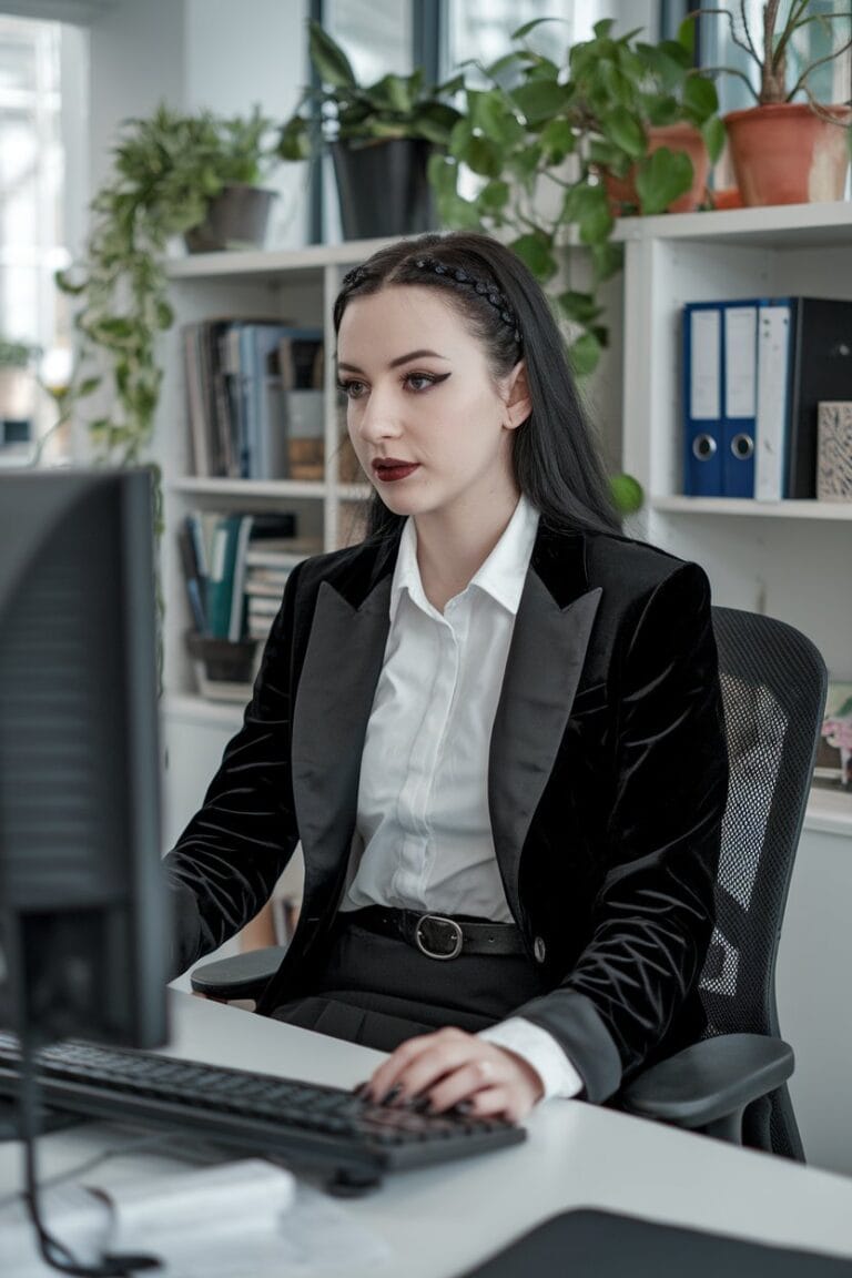 28 Corporate Goth Outfit Ideas - Gloomy Girlz
