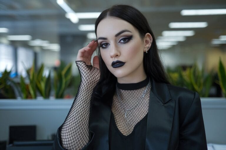 28 Corporate Goth Outfit Ideas - Gloomy Girlz