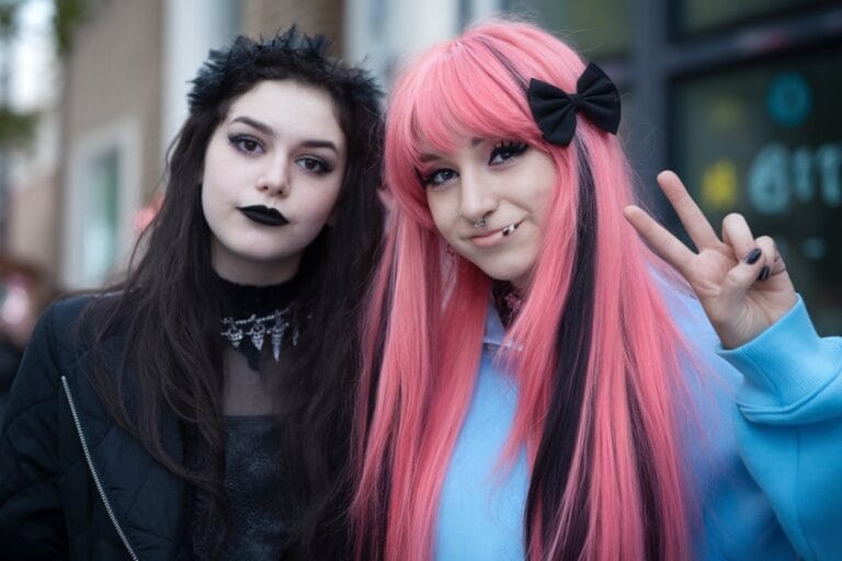 Difference Between Goth and Scene - Gloomy Girlz