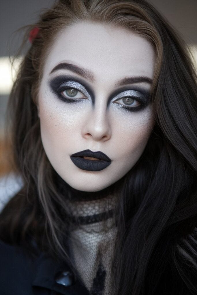 25 Easy Goth Makeup Ideas - Gloomy Girlz