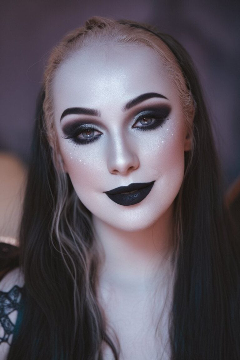 25 Easy Goth Makeup Ideas - Gloomy Girlz