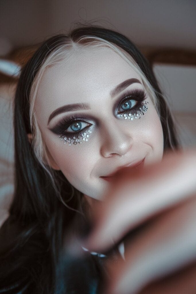25 Easy Goth Makeup Ideas - Gloomy Girlz