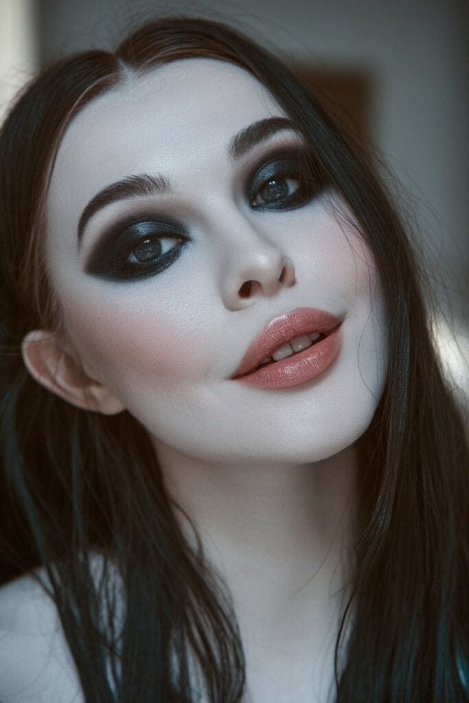 25 Easy Goth Makeup Ideas - Gloomy Girlz