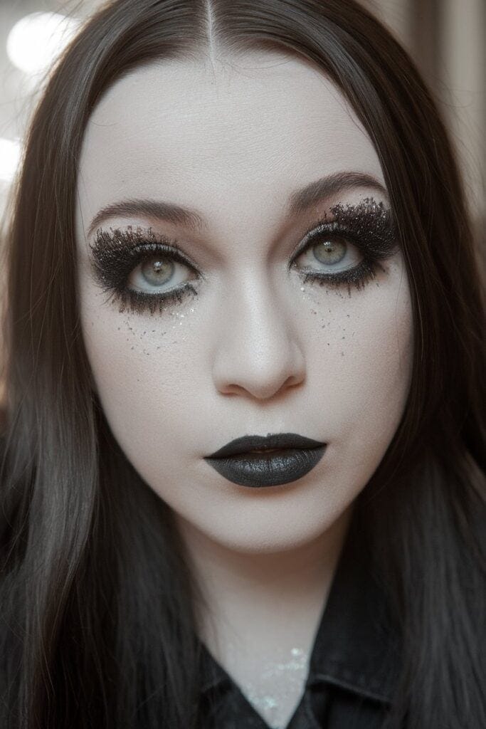 25 Easy Goth Makeup Ideas - Gloomy Girlz