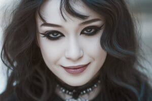 25 Easy Goth Makeup Ideas - Gloomy Girlz