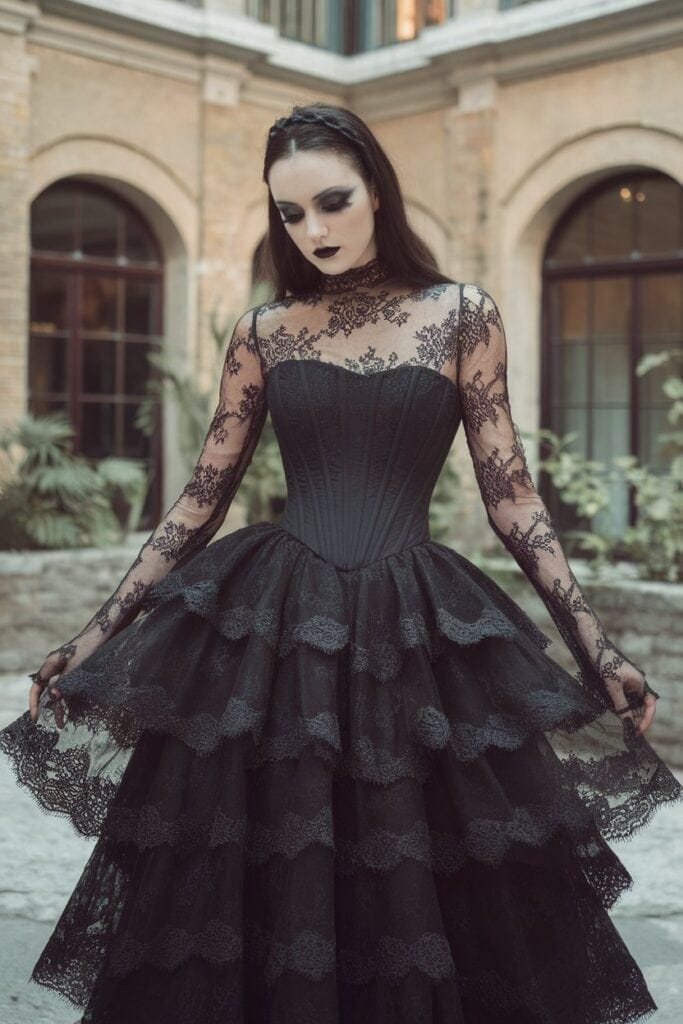 20 Formal Goth Dress Ideas - Gloomy Girlz
