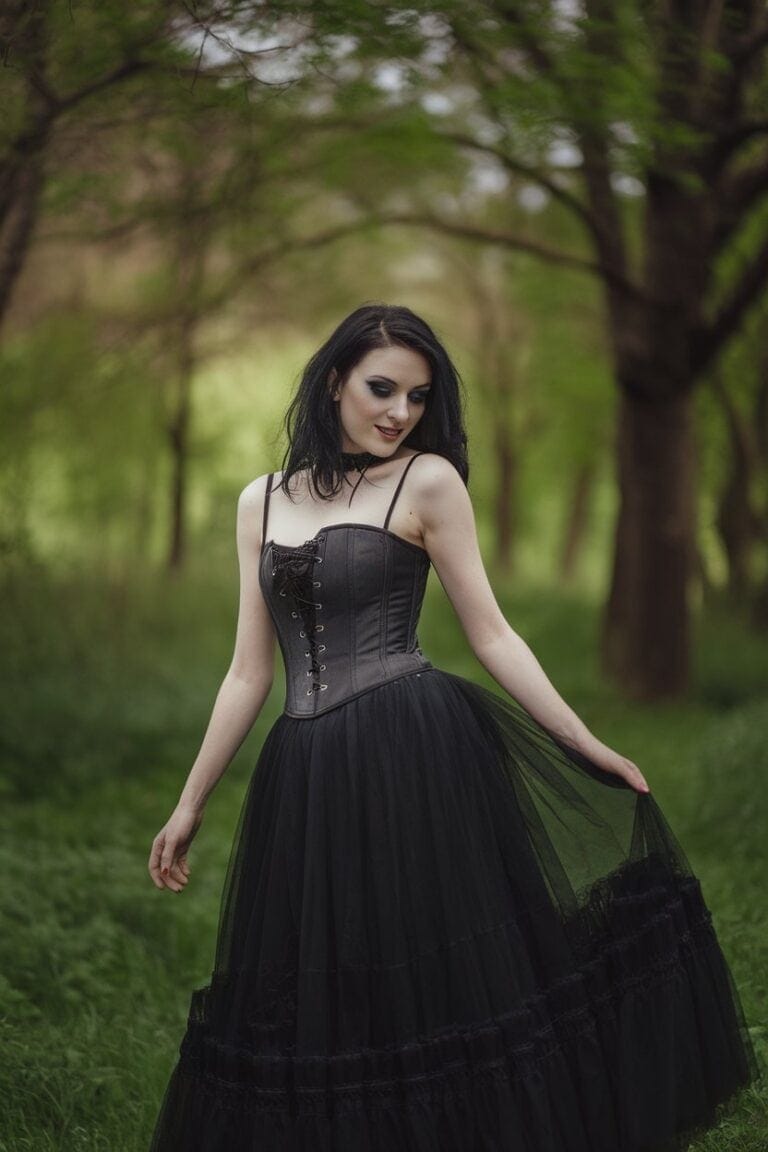 20 Formal Goth Dress Ideas - Gloomy Girlz
